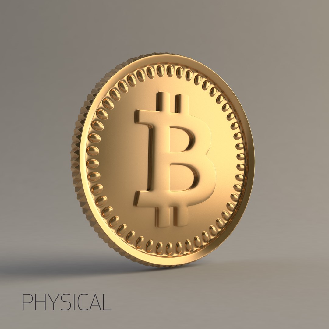 3D Bitcoin Coin Bit - TurboSquid 1220006
