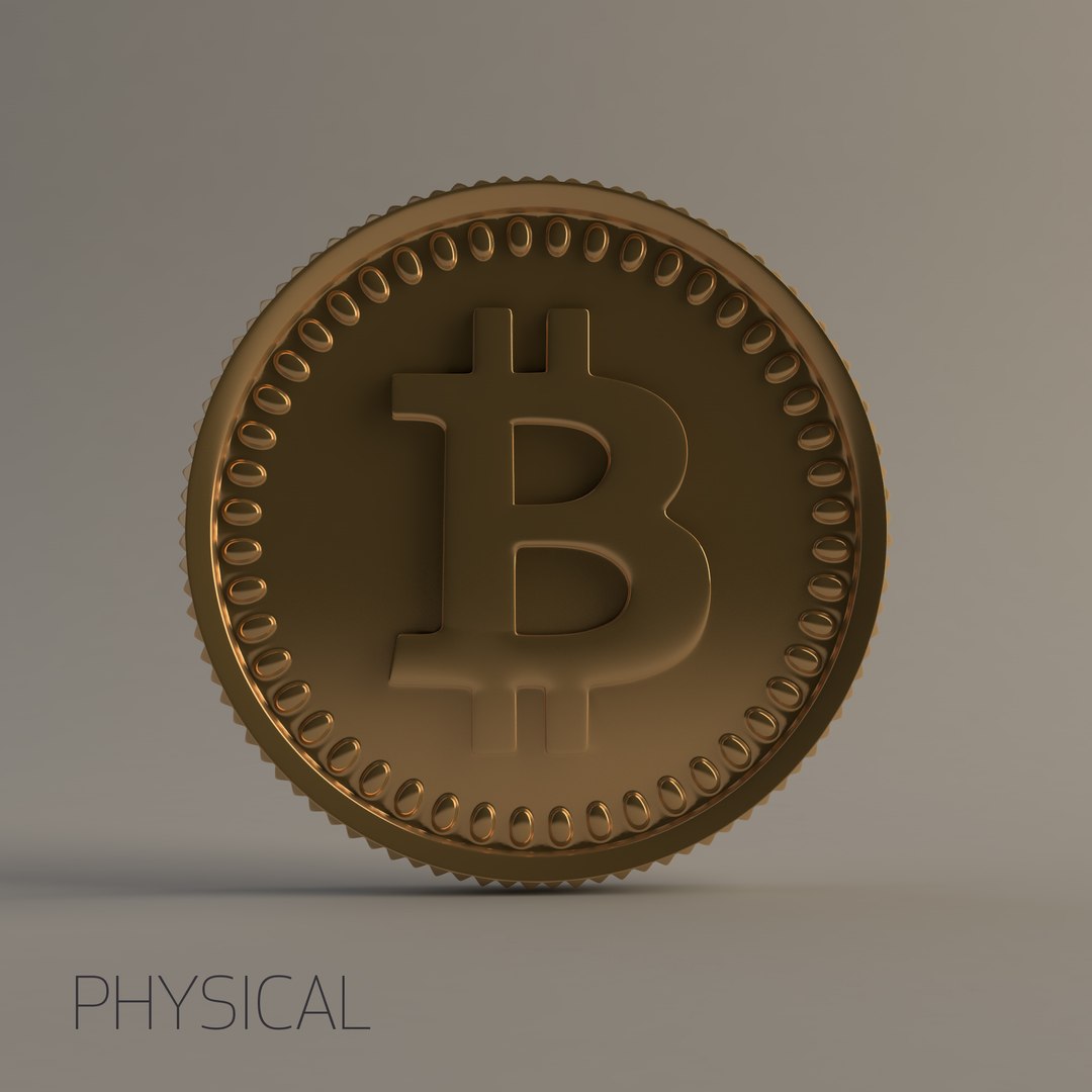 3D Bitcoin Coin Bit - TurboSquid 1220006
