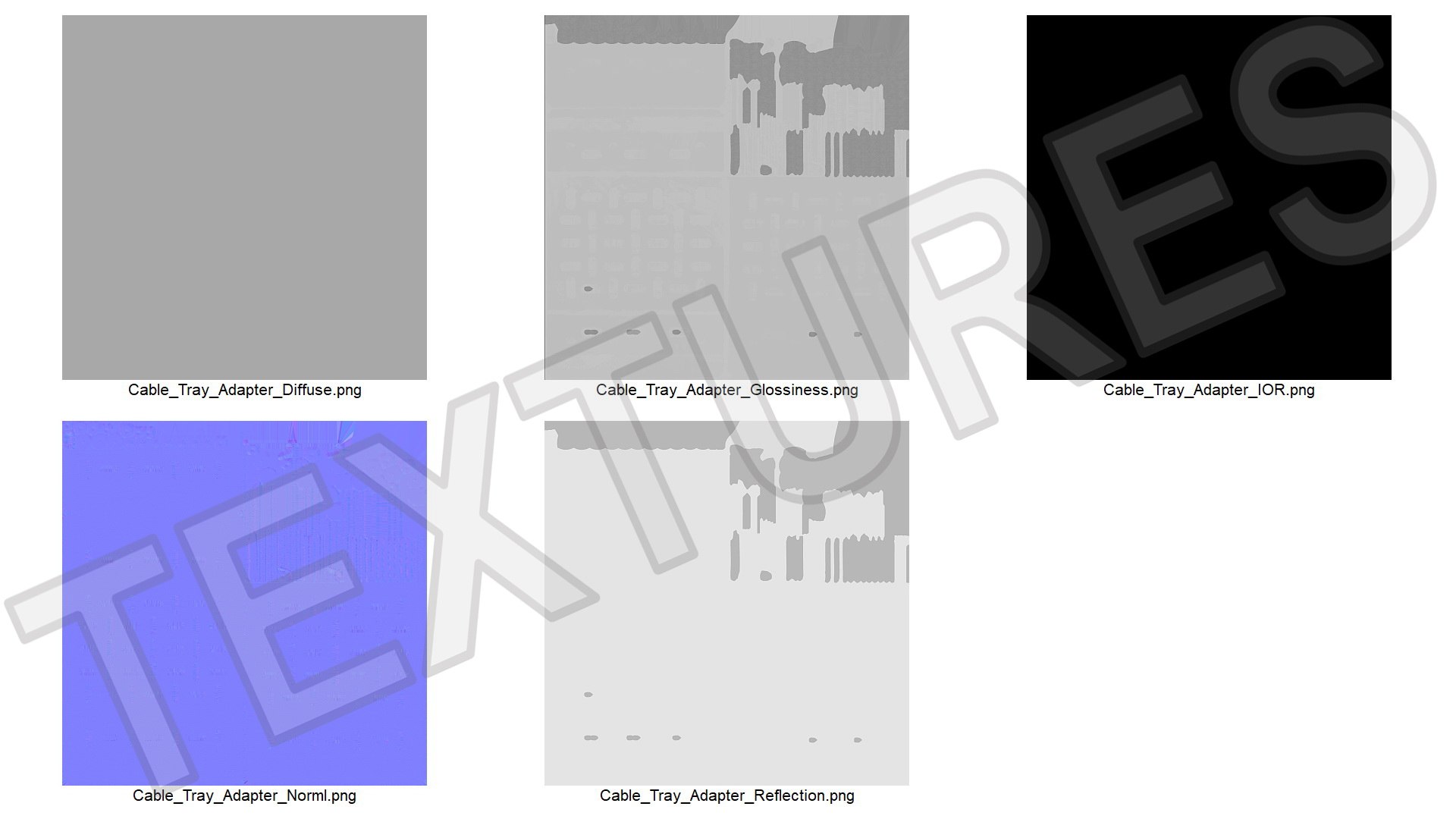 3D Model Cable Channel Adapter - TurboSquid 2165517