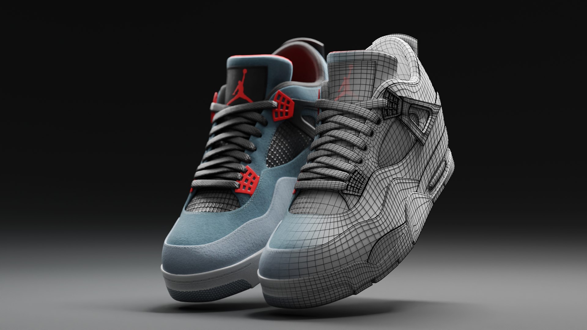 Air Jordan 4 - Nike Shoes - 01 3D Model - TurboSquid 2185026