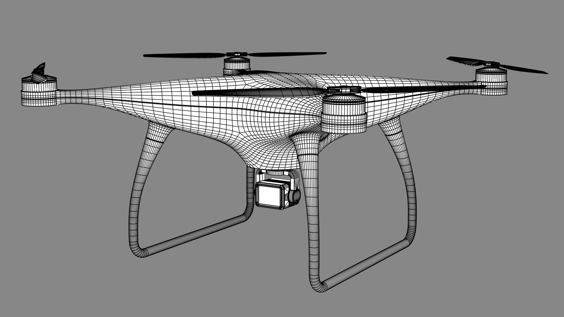 Quadcopter 3D Model - TurboSquid 1985796