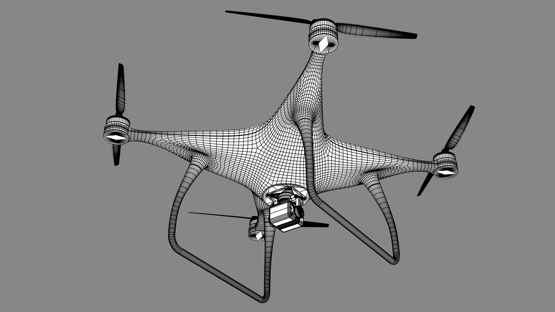 Quadcopter 3D Model - TurboSquid 1985796