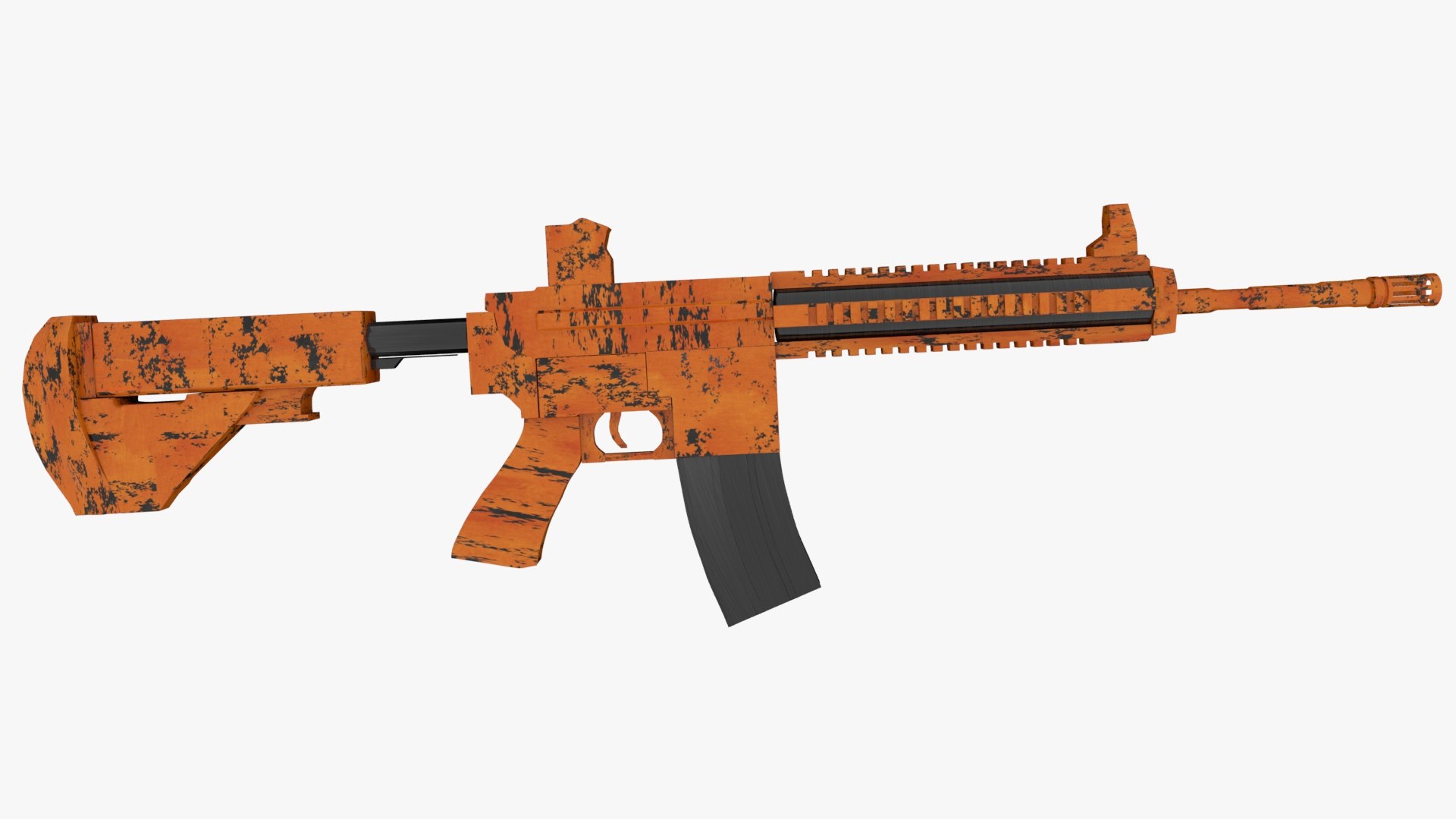 3D M416 Gun Model - TurboSquid 1817433