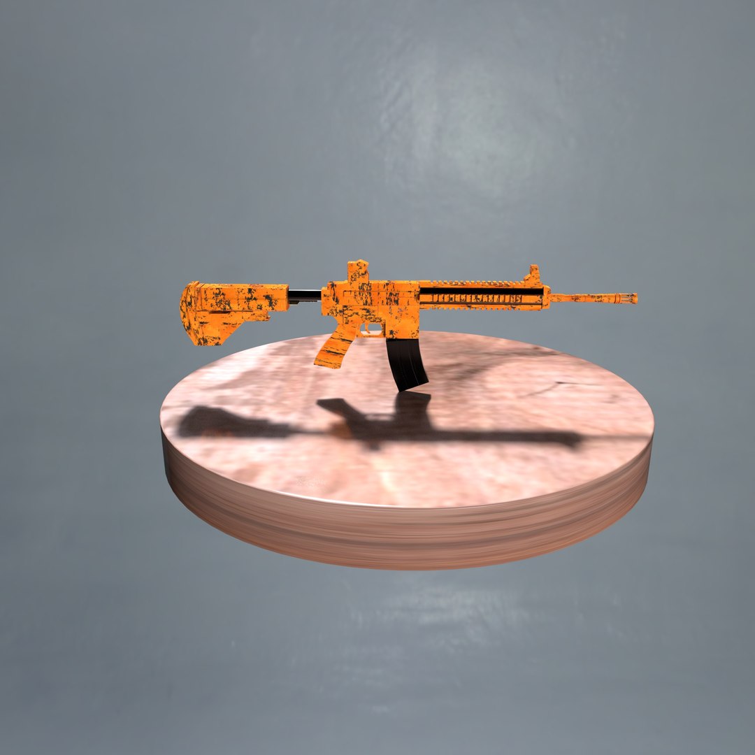 3D M416 Gun Model - TurboSquid 1817433