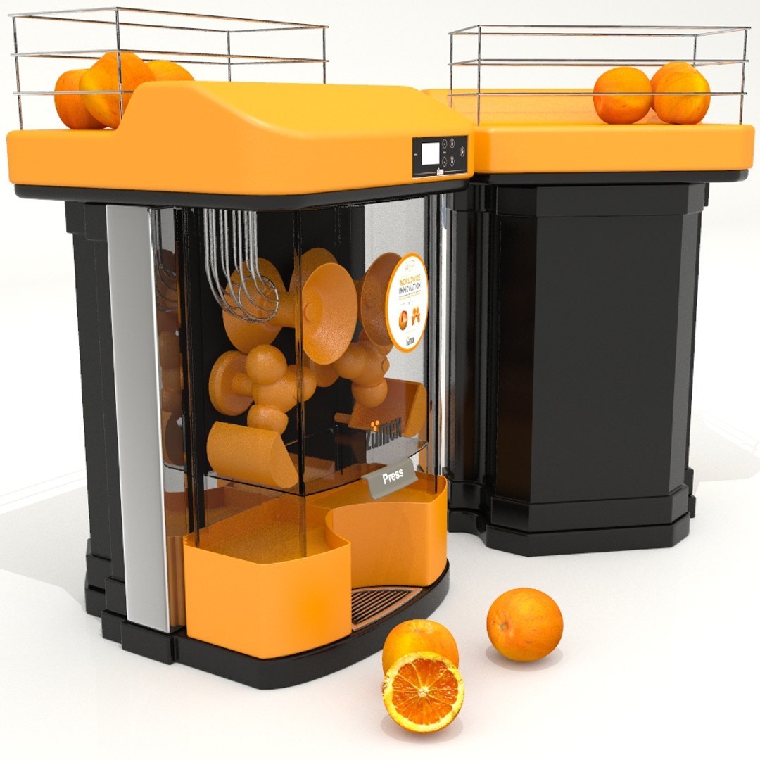 3D Juicer Professionnal Machine - TurboSquid 1424799