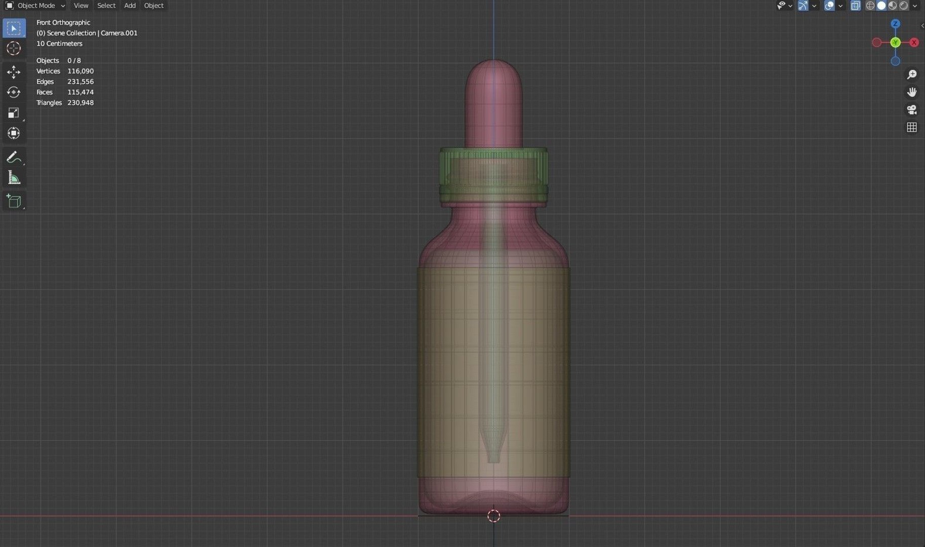 Dropper Bottle 3D Model - TurboSquid 1873700