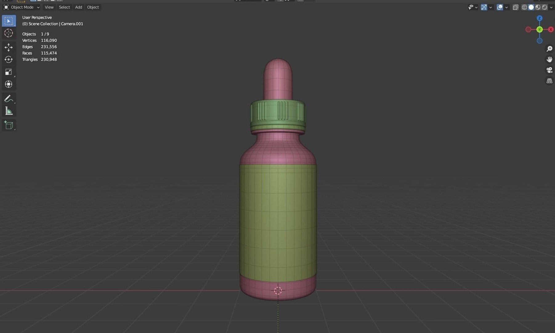 Dropper Bottle 3D Model - TurboSquid 1873700
