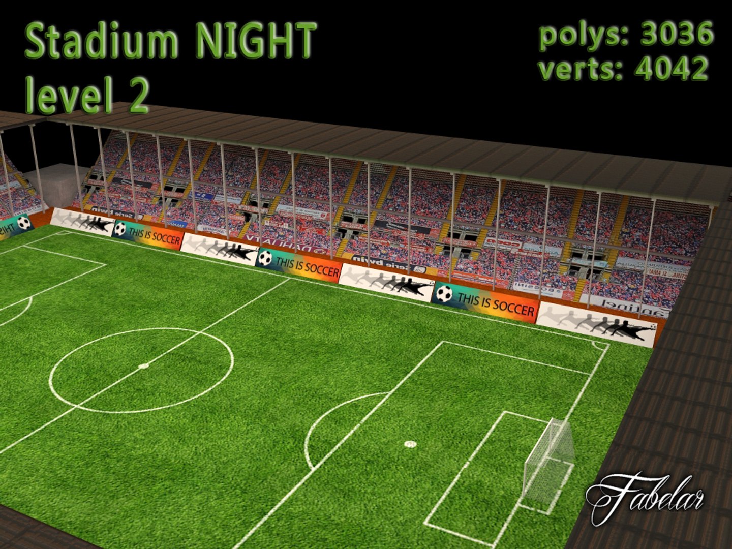 Stadium Level 2 3d Model