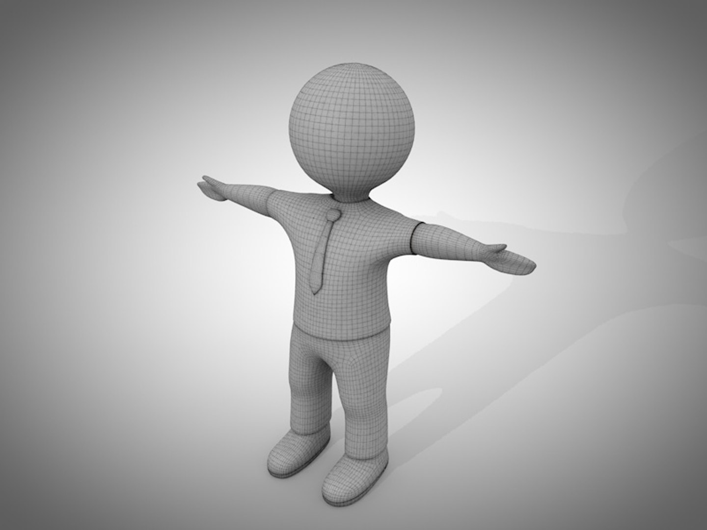 Generic Cartoon Toon 3d Model