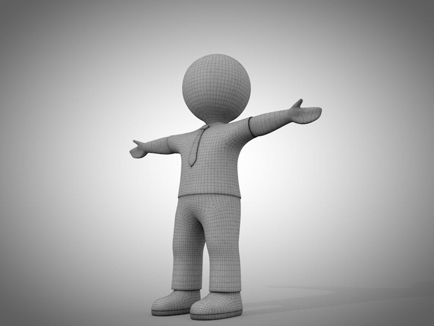 Generic Cartoon Toon 3d Model