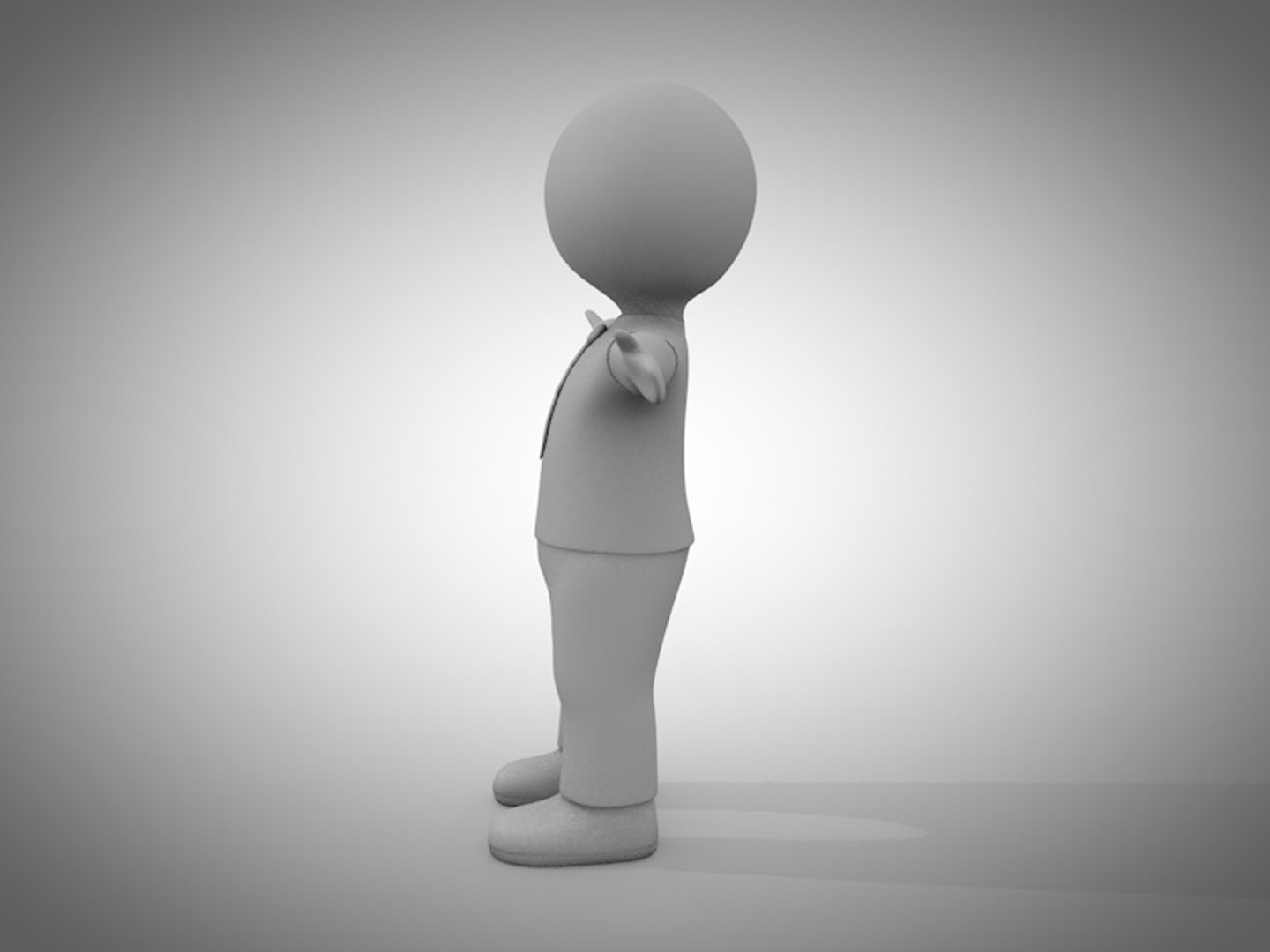 Generic Cartoon Toon 3d Model