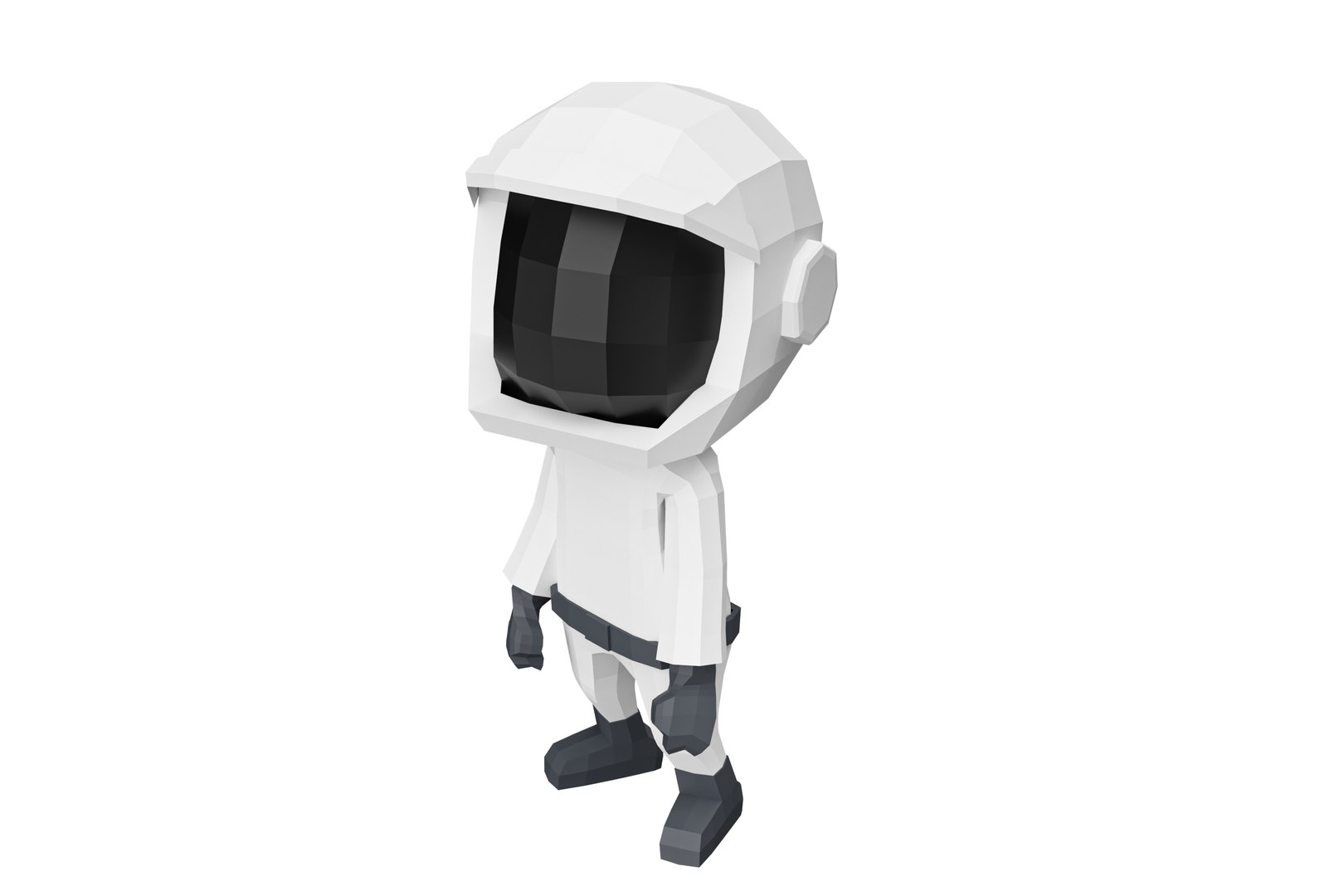 3D Model Low-Poly SPACESUIT - TurboSquid 2319189