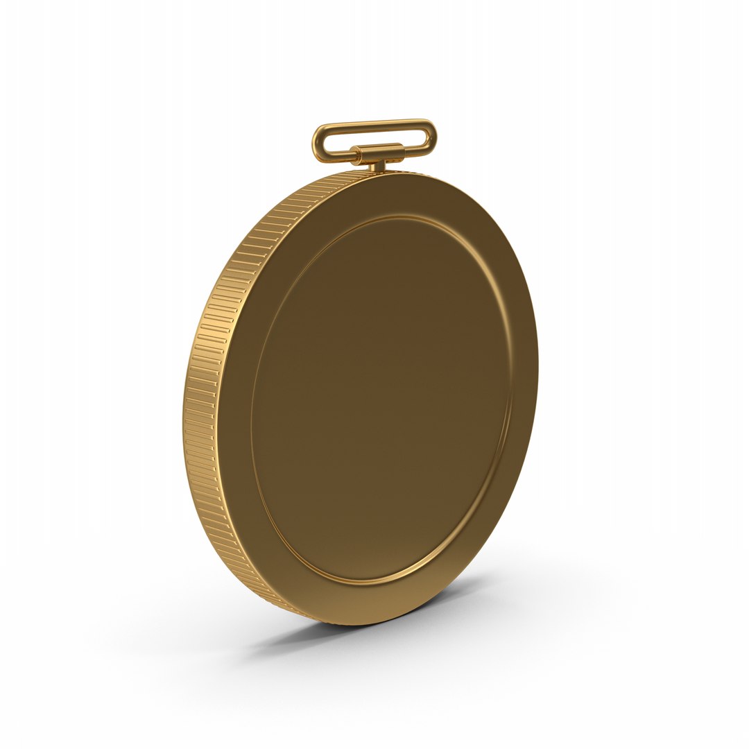 3D Gold Medal Model - TurboSquid 2234381