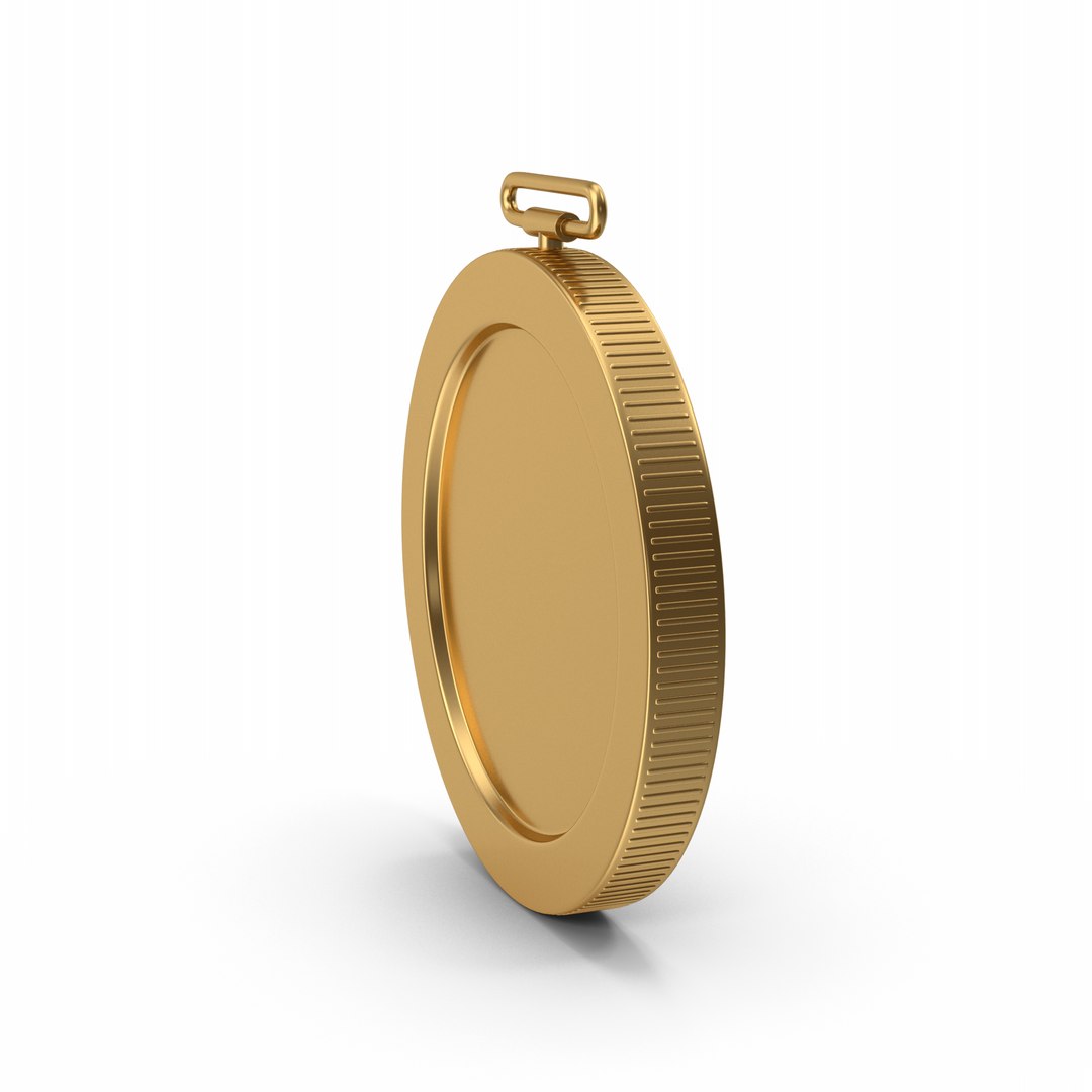 3D Gold Medal Model - TurboSquid 2234381