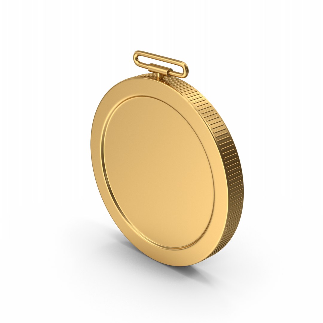 3D Gold Medal Model - TurboSquid 2234381