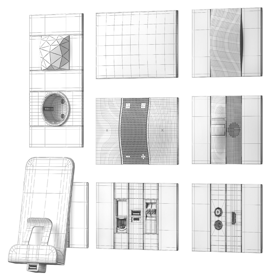 3D Bticino Living Now Model - TurboSquid 2284894