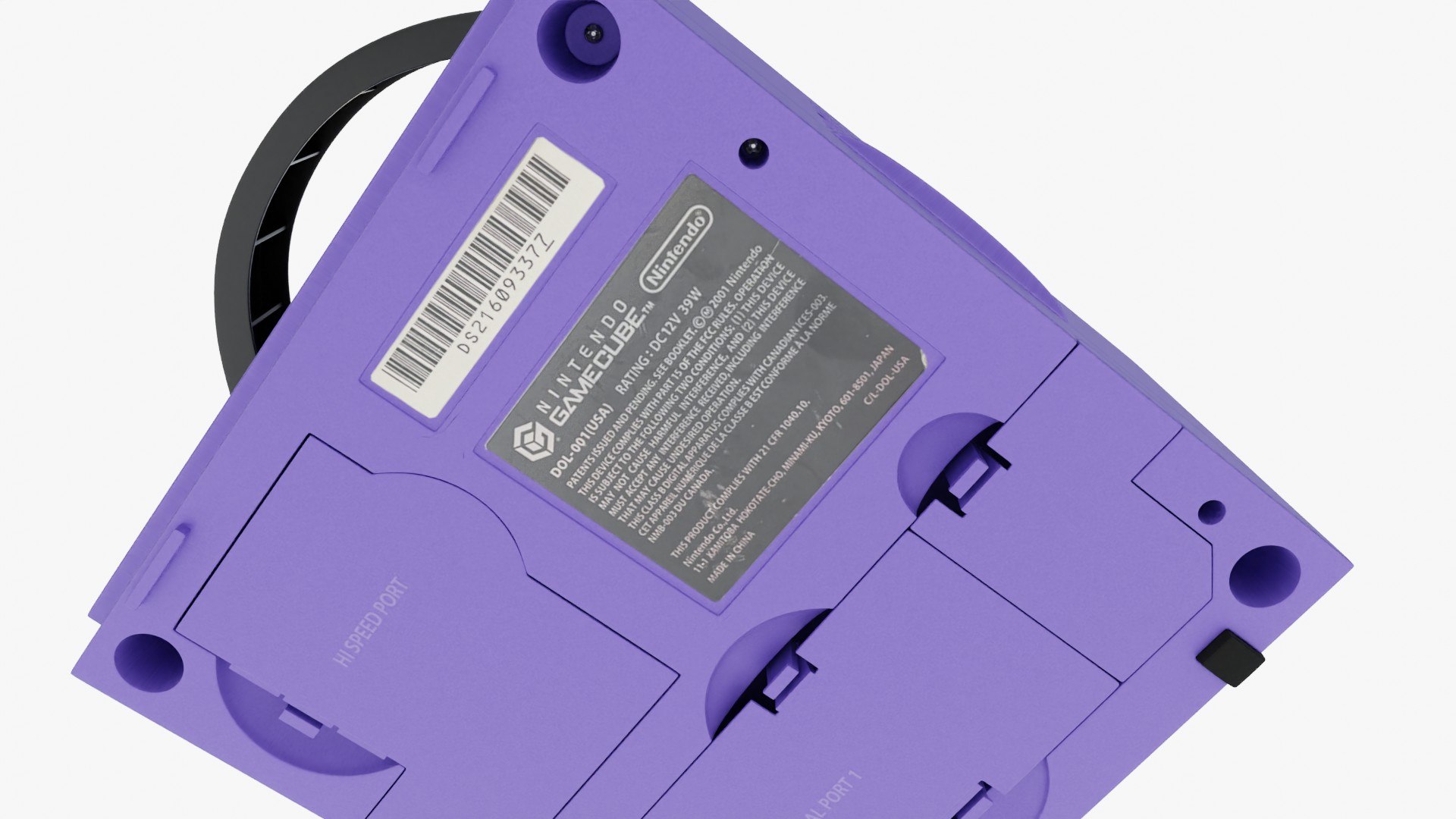 Nintendo GameCube Console 3D Model - TurboSquid 1868401