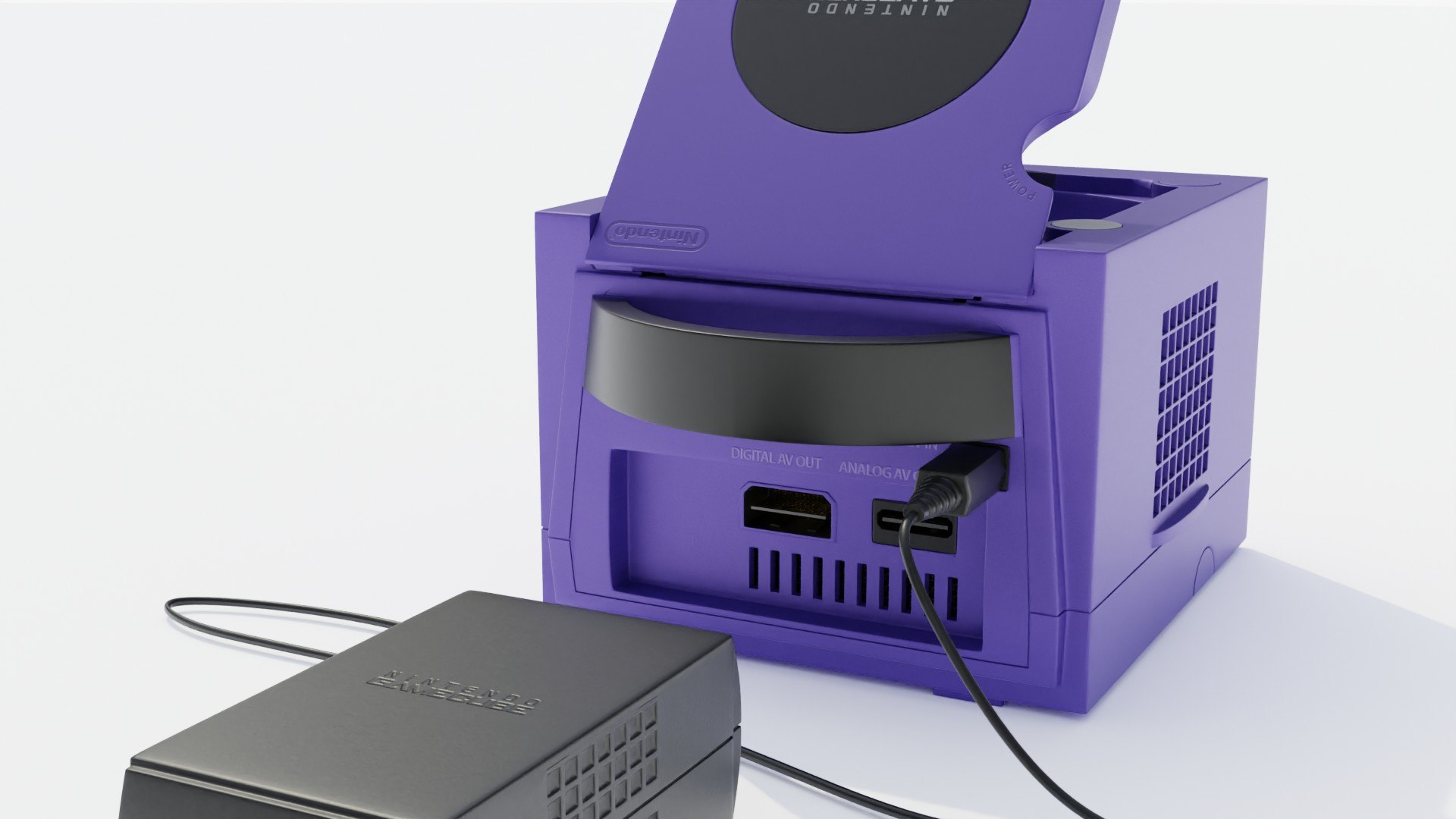 Nintendo GameCube Console 3D Model - TurboSquid 1868401