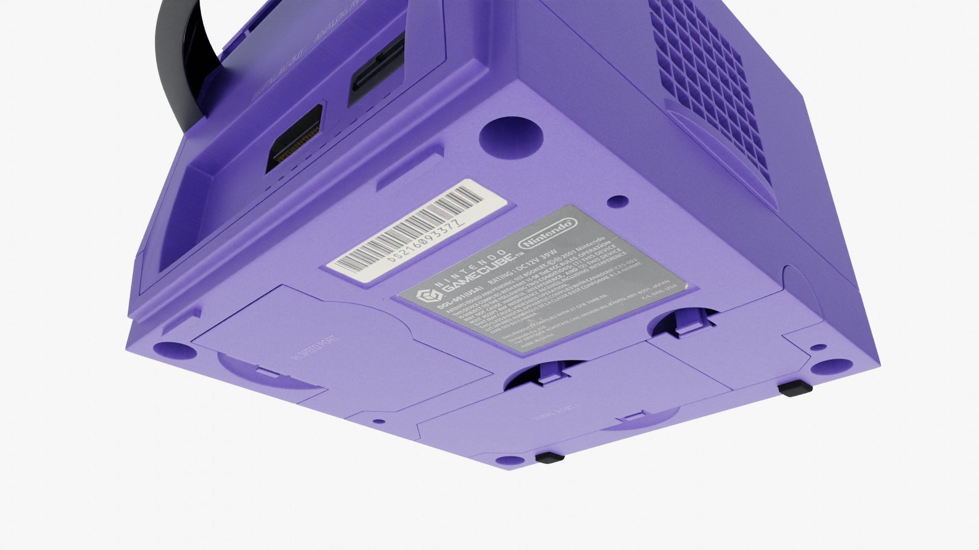 Nintendo GameCube Console 3D Model - TurboSquid 1868401