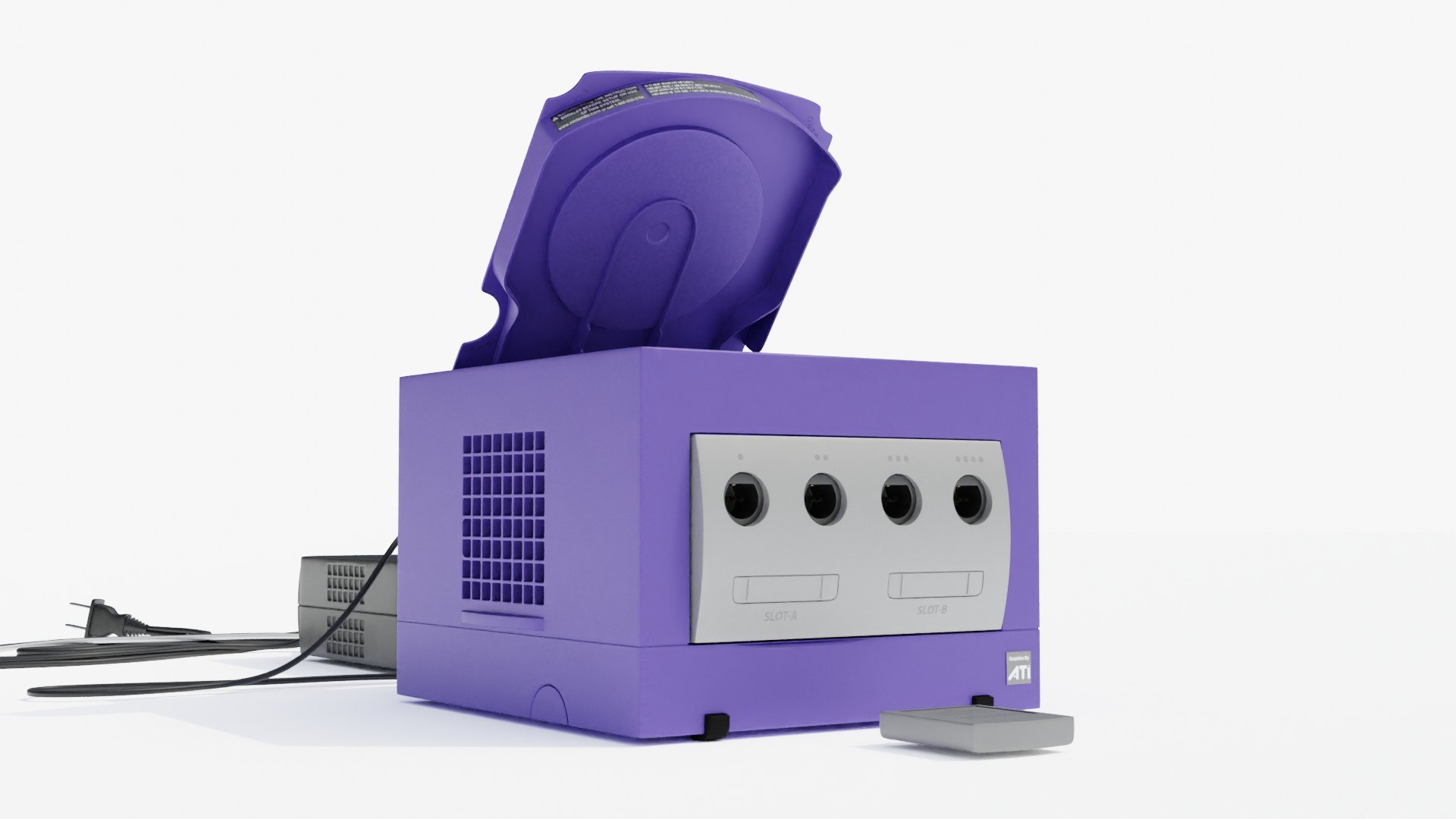Nintendo GameCube Console 3D Model - TurboSquid 1868401