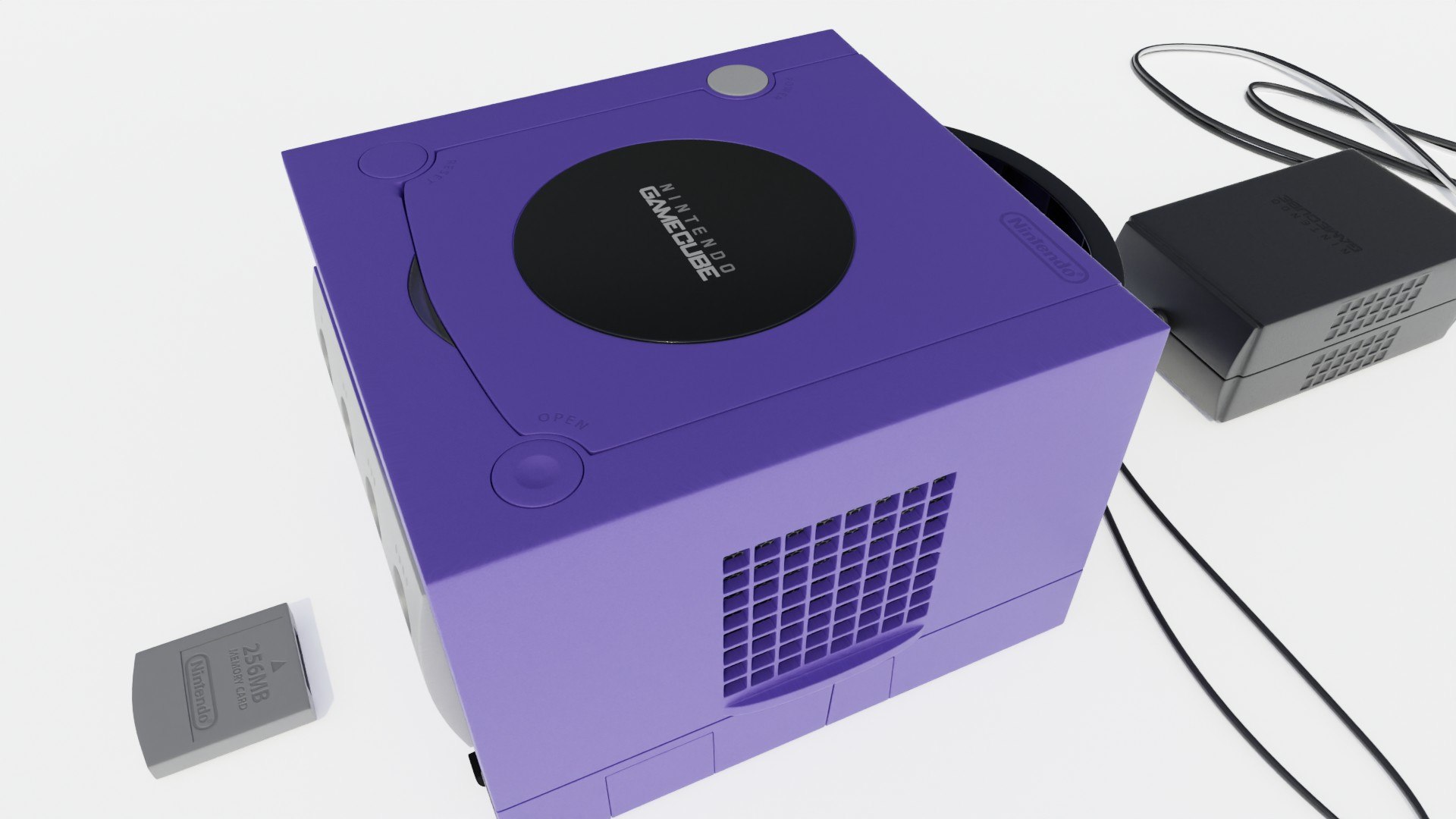 Nintendo GameCube Console 3D Model - TurboSquid 1868401