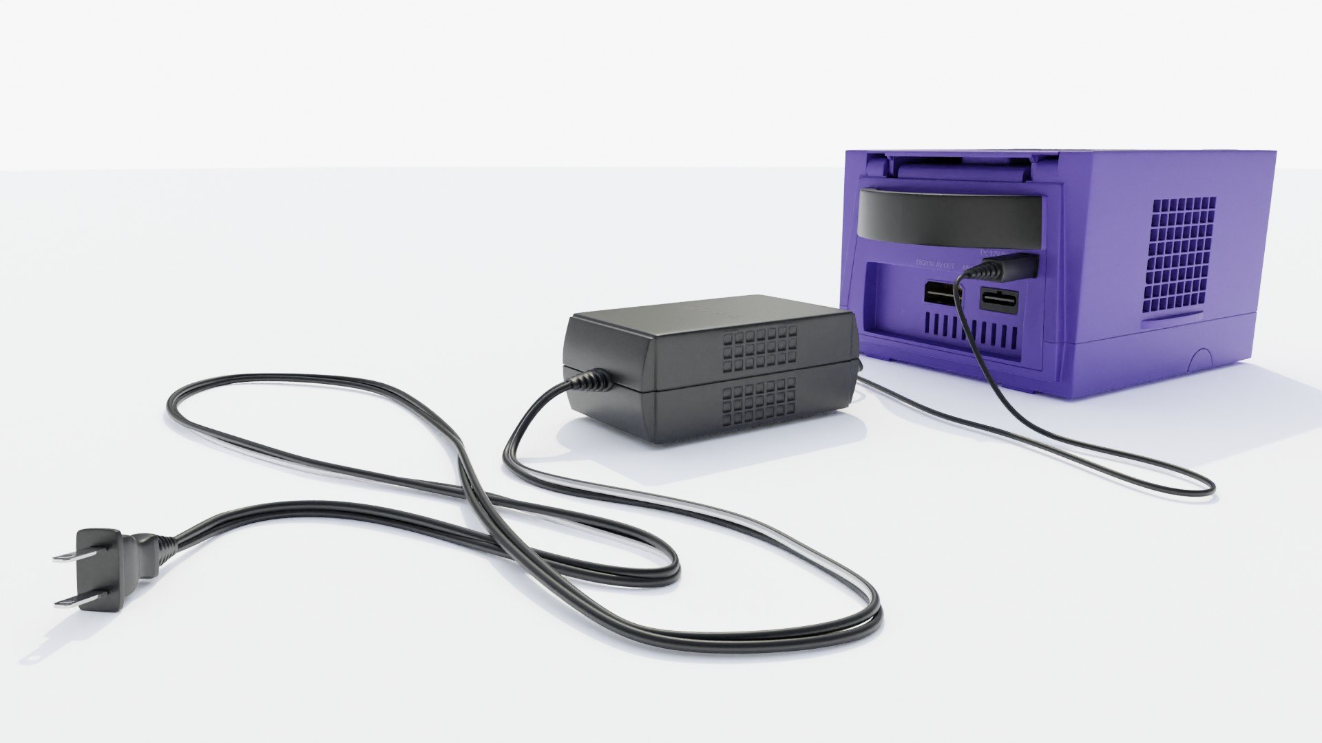 Nintendo GameCube Console 3D Model - TurboSquid 1868401