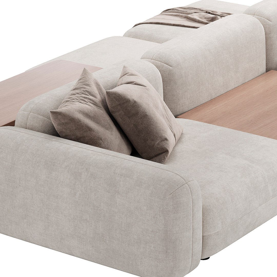 Tokio Sofa model - TurboSquid 2103429