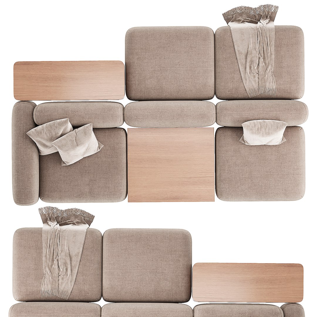Tokio Sofa model - TurboSquid 2103429