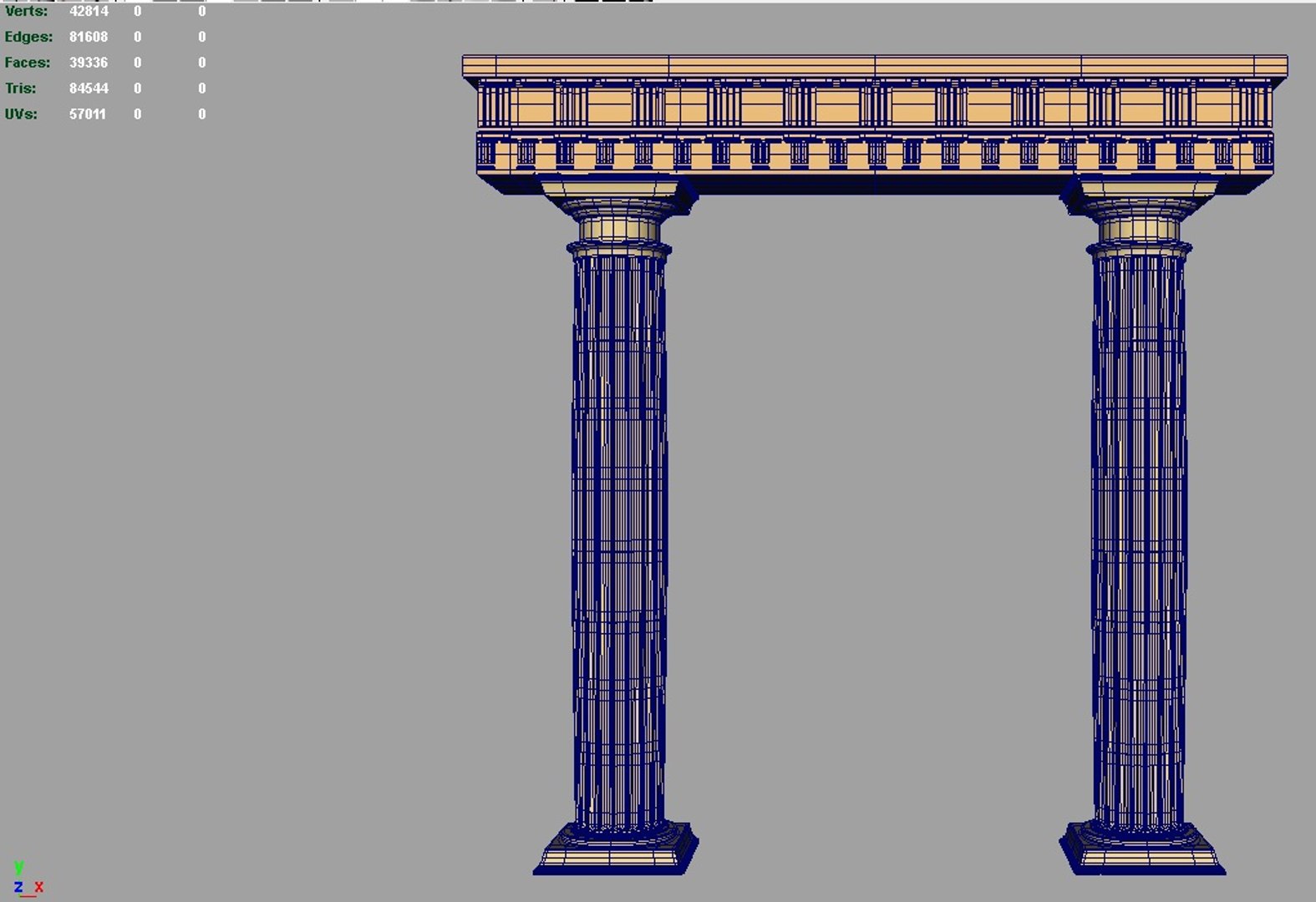 3d Model Arch Romans Arc