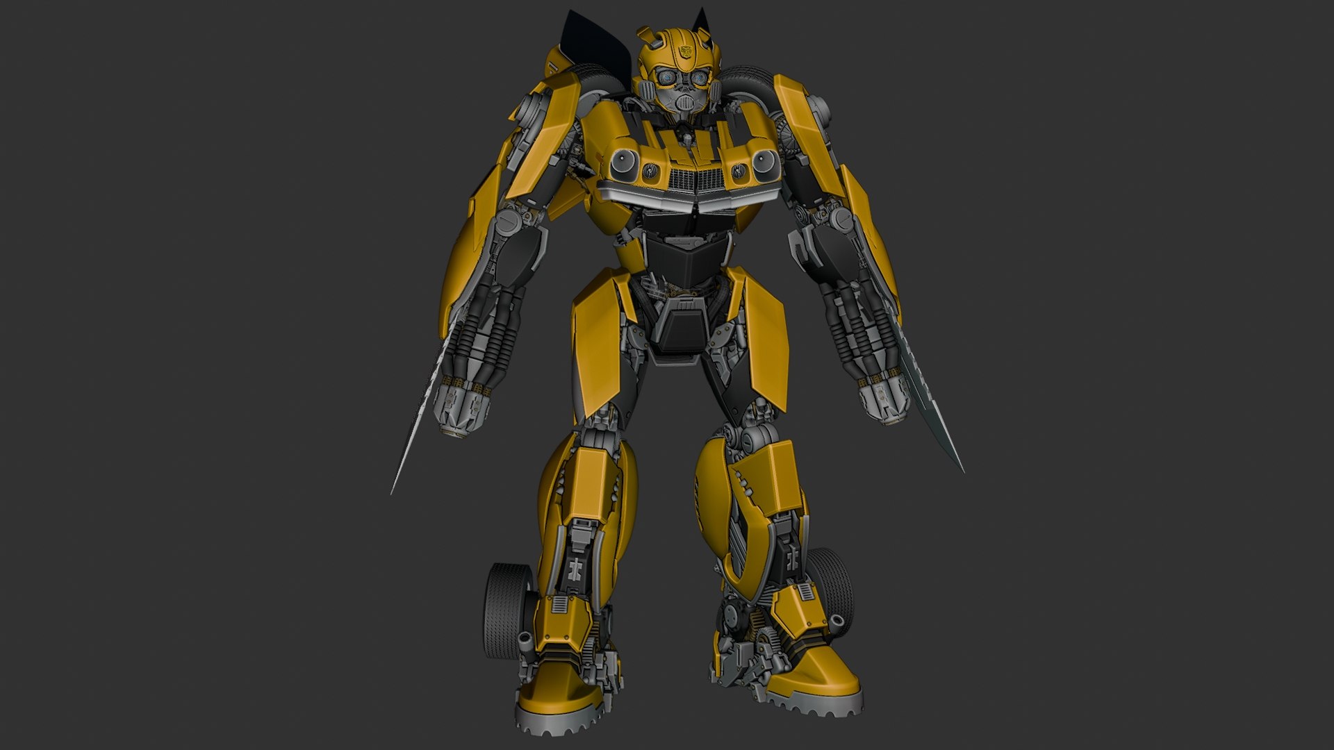 3D Bamblebee ROTB 3d Model - TurboSquid 2272435
