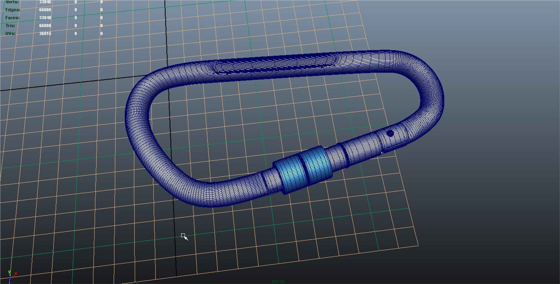 Carabiner 3d Model
