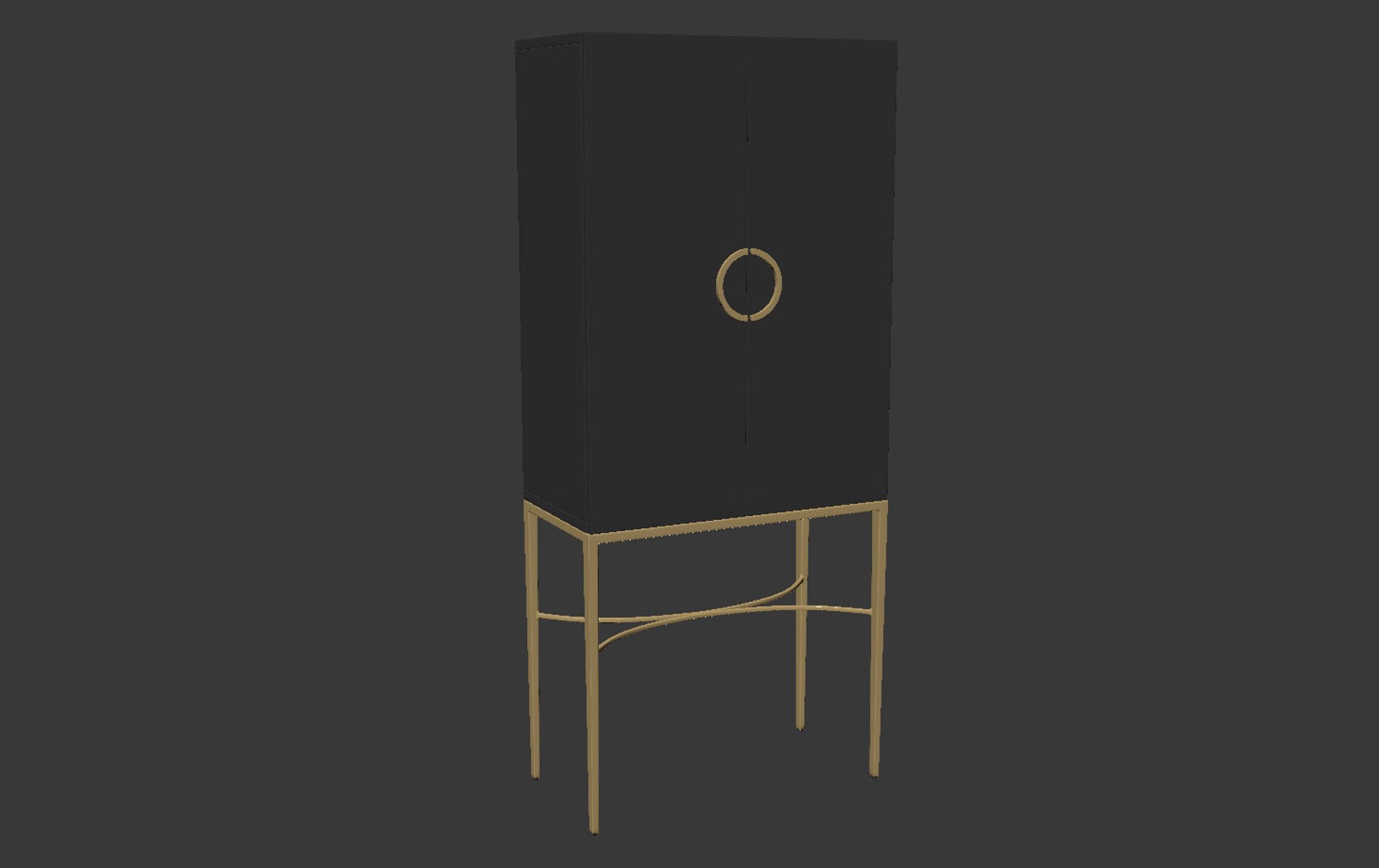 Art Deco Sideboard SHODAN 3D Model - TurboSquid 1952698