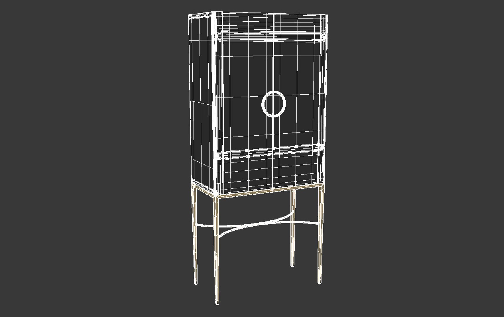 Art Deco Sideboard SHODAN 3D Model - TurboSquid 1952698