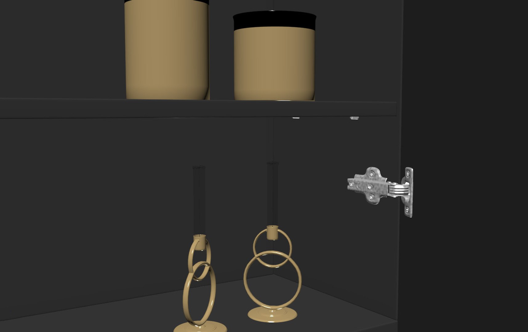 Art Deco Sideboard SHODAN 3D Model - TurboSquid 1952698