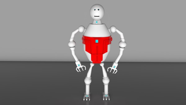 3D robot character - TurboSquid 1680037
