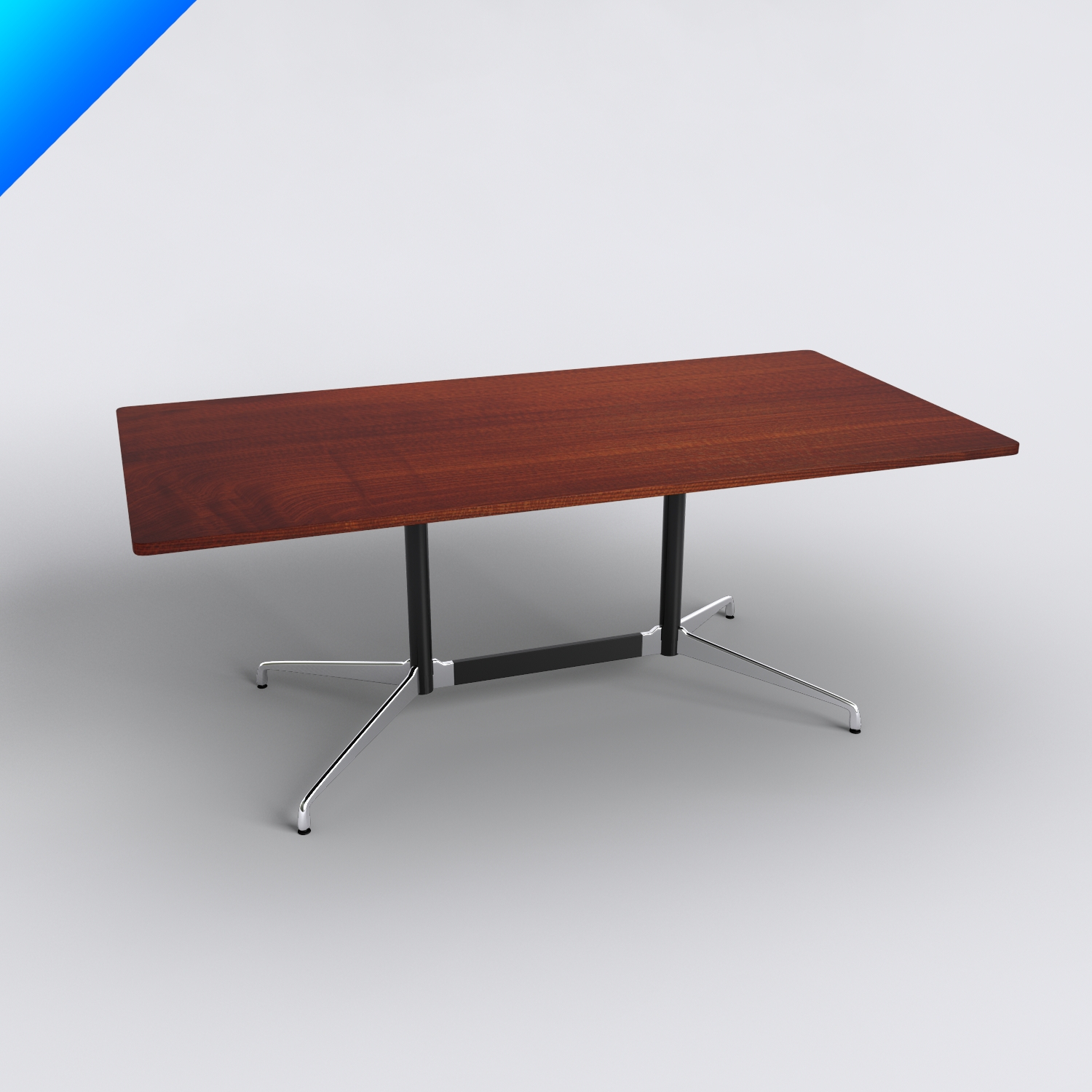 3d charles eames table tops model