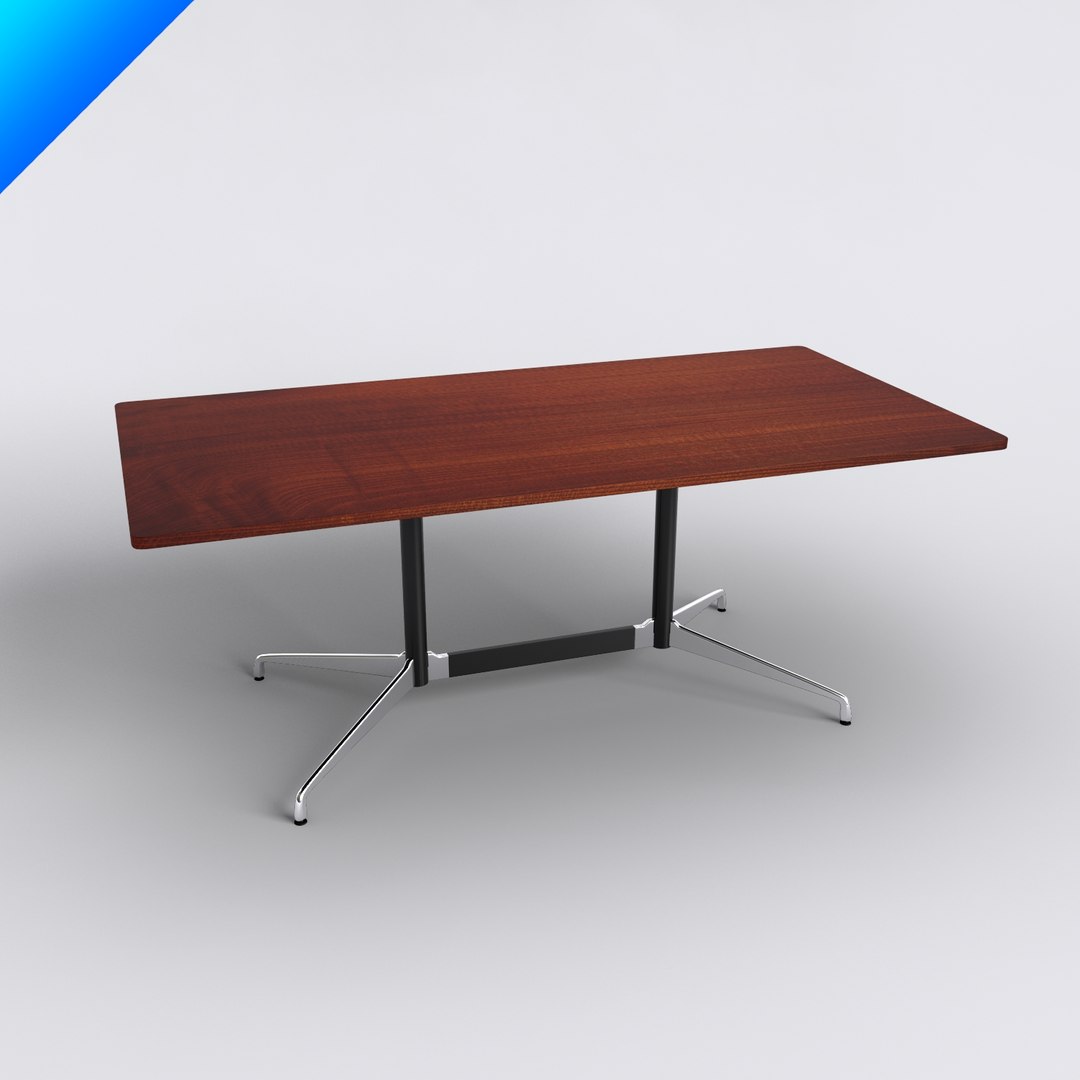 3d Charles Eames Table Tops Model