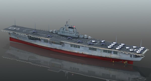 modelo 3d USS Essex CV-9 1942 - TurboSquid 1411675