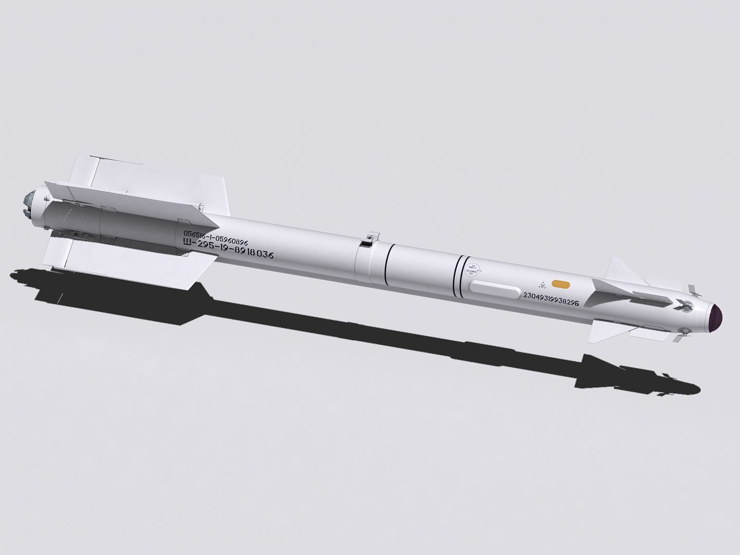 R-73 Missiles 3d 3ds