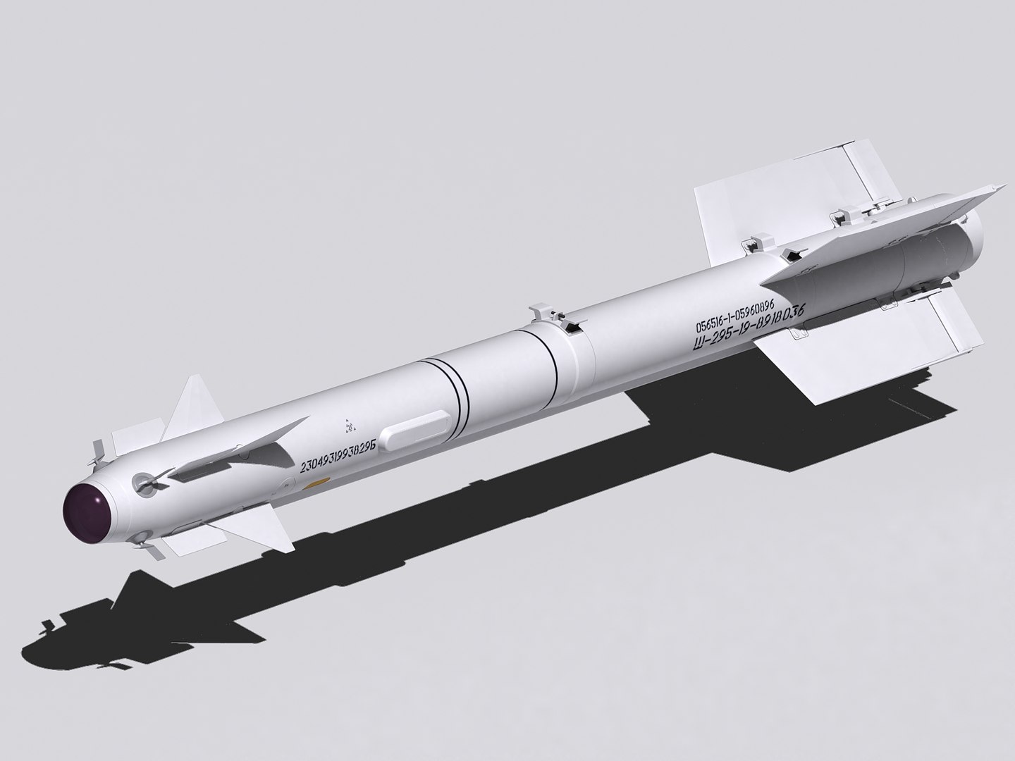 R-73 Missiles 3d 3ds