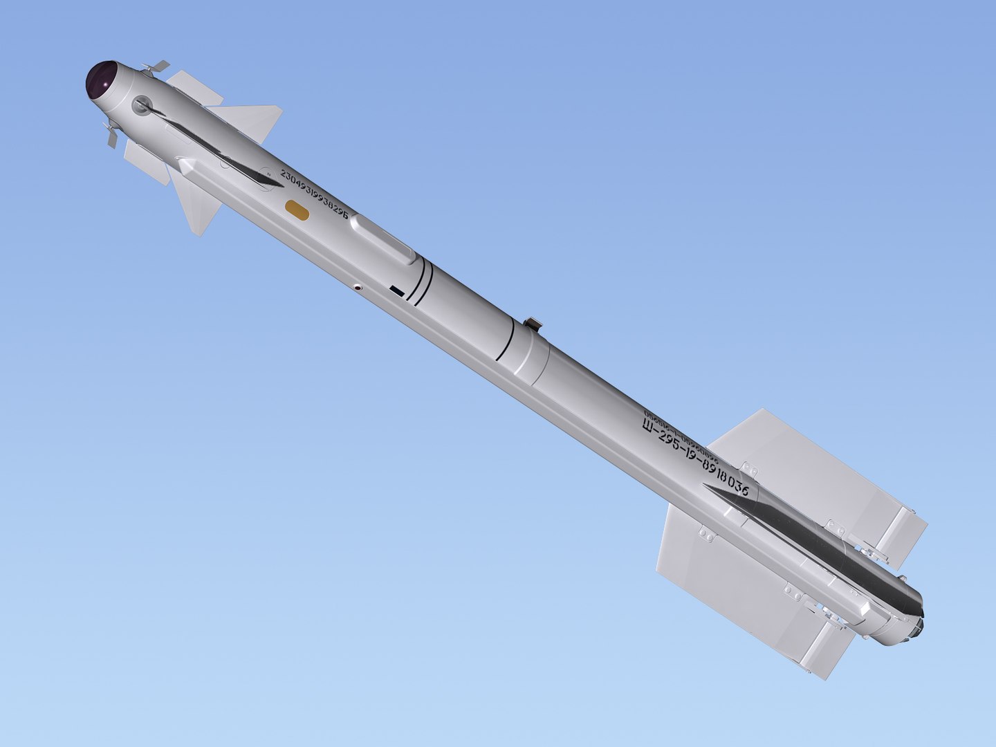 R-73 Missiles 3d 3ds