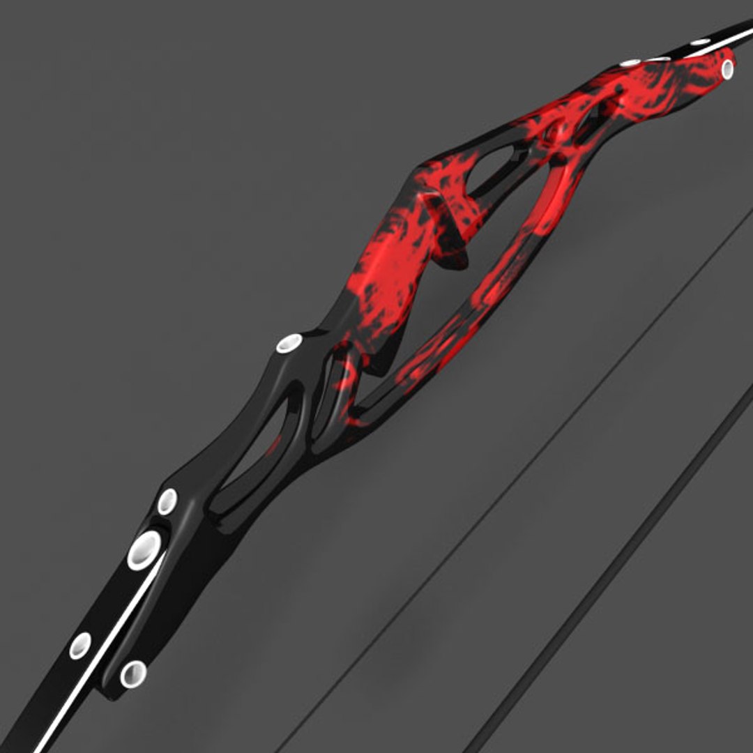 Olympic Recurve Bow 3d Model
