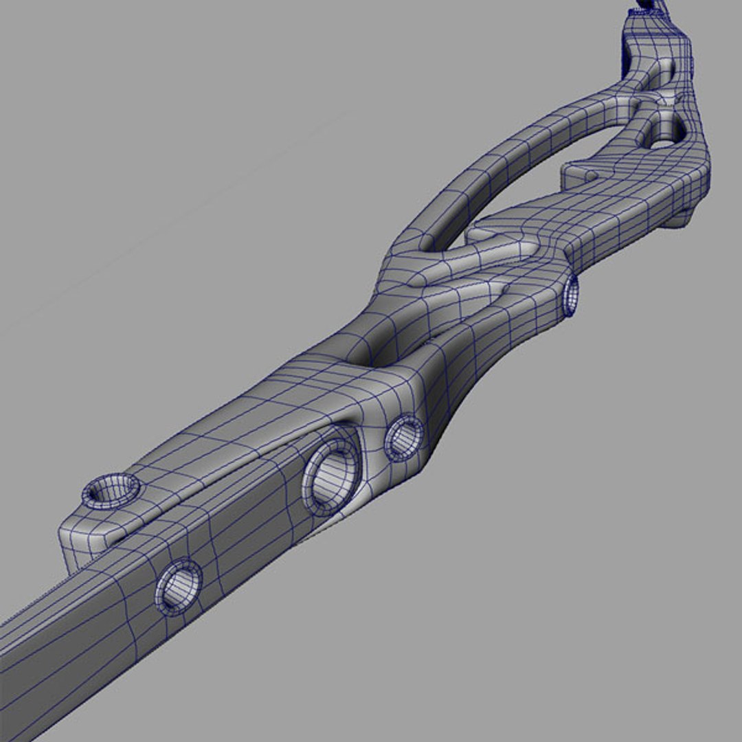 Olympic Recurve Bow 3d Model 