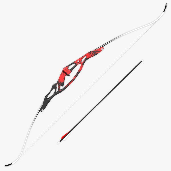 olympic recurve bow 3d model