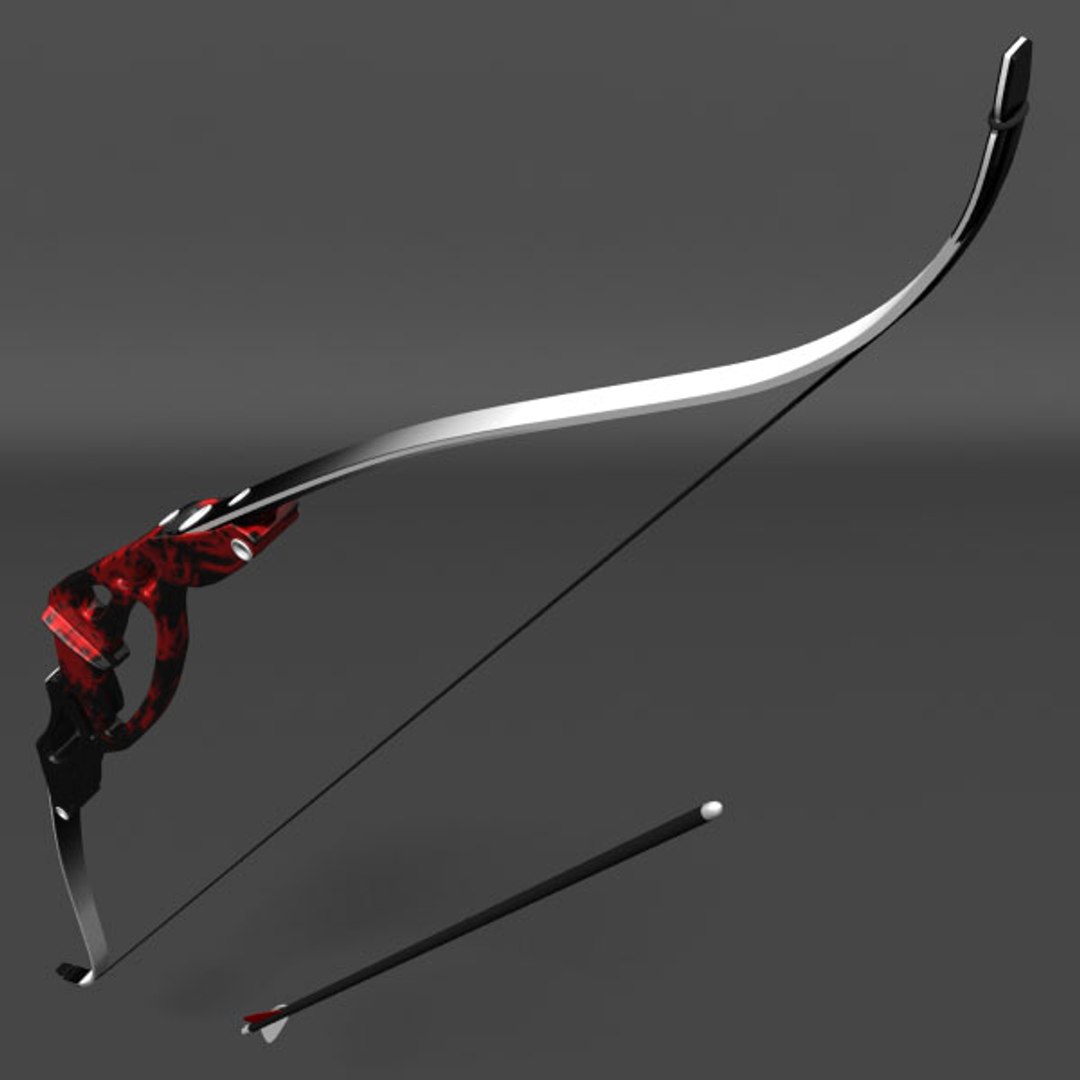 Olympic Recurve Bow 3d Model