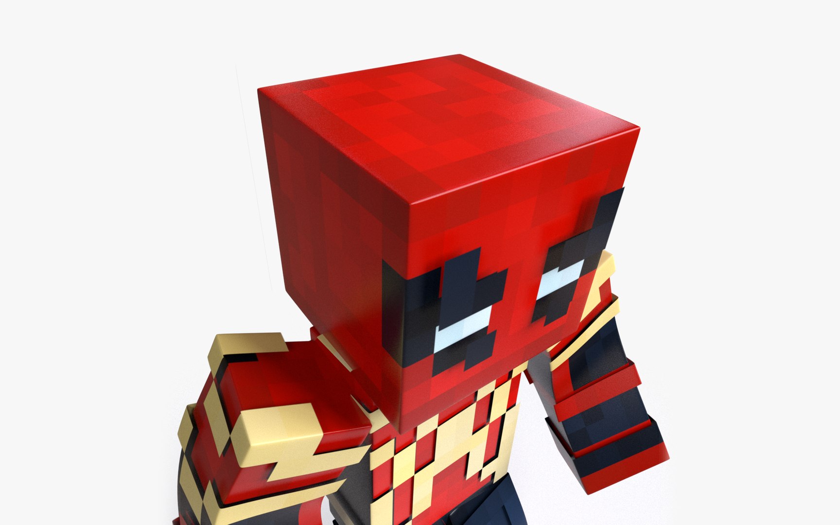 3D Spiderman Minecraft - Mixamo Animatable - Vray-Arnold - TurboSquid ...