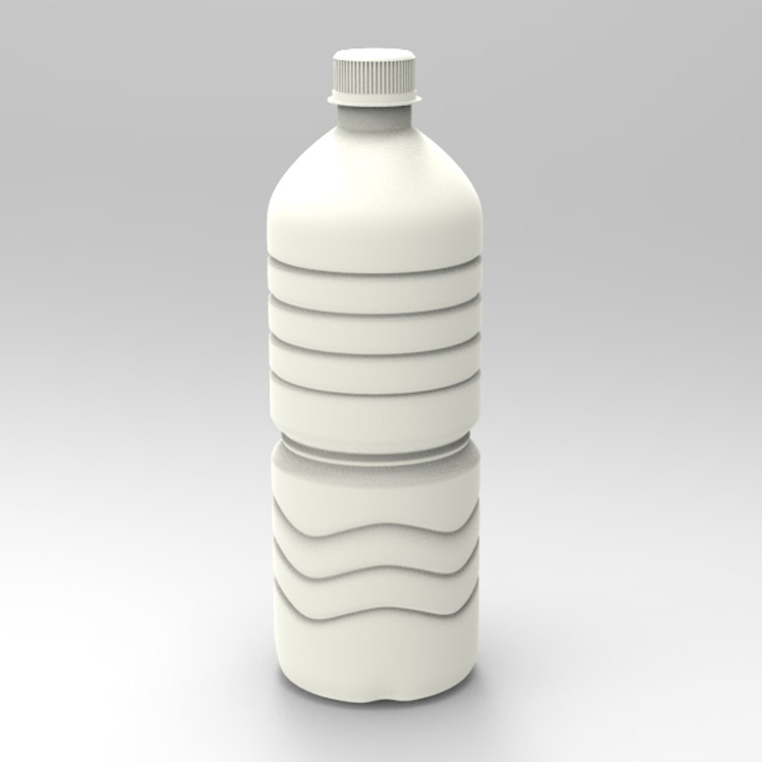 Water Bottle 3d Model