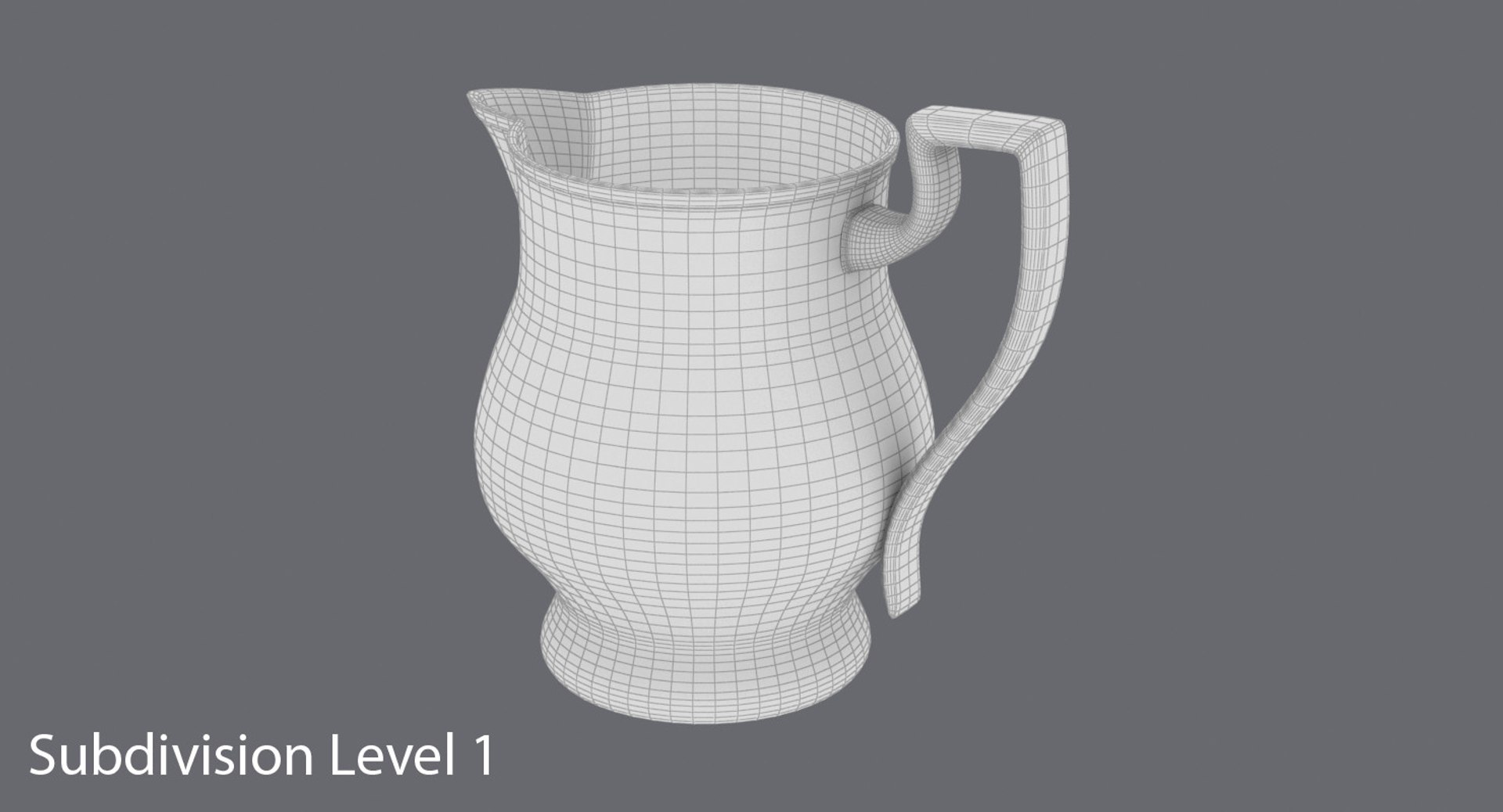 3D Model Pewter-pitchers---light-stout-pitcher - TurboSquid 1167486