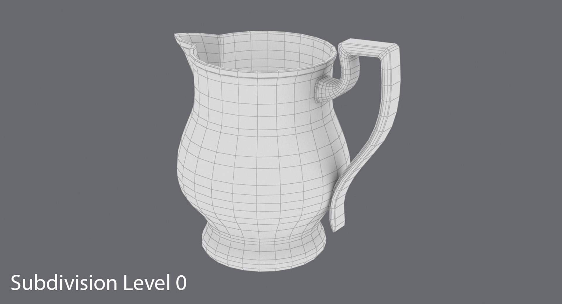 3D Model Pewter-pitchers---light-stout-pitcher - TurboSquid 1167486