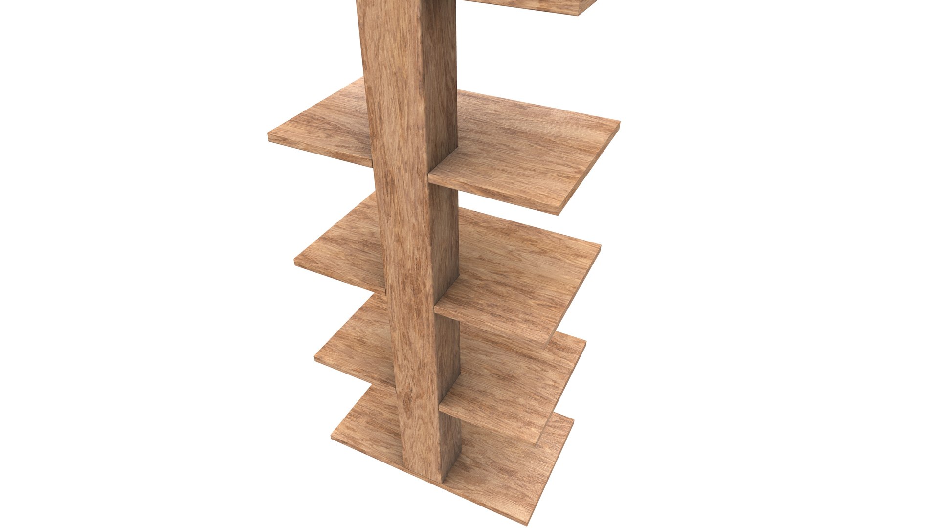 3D Model Wooden Shelf 3D Model AR VR PBR Low-poly 3D Model - TurboSquid ...